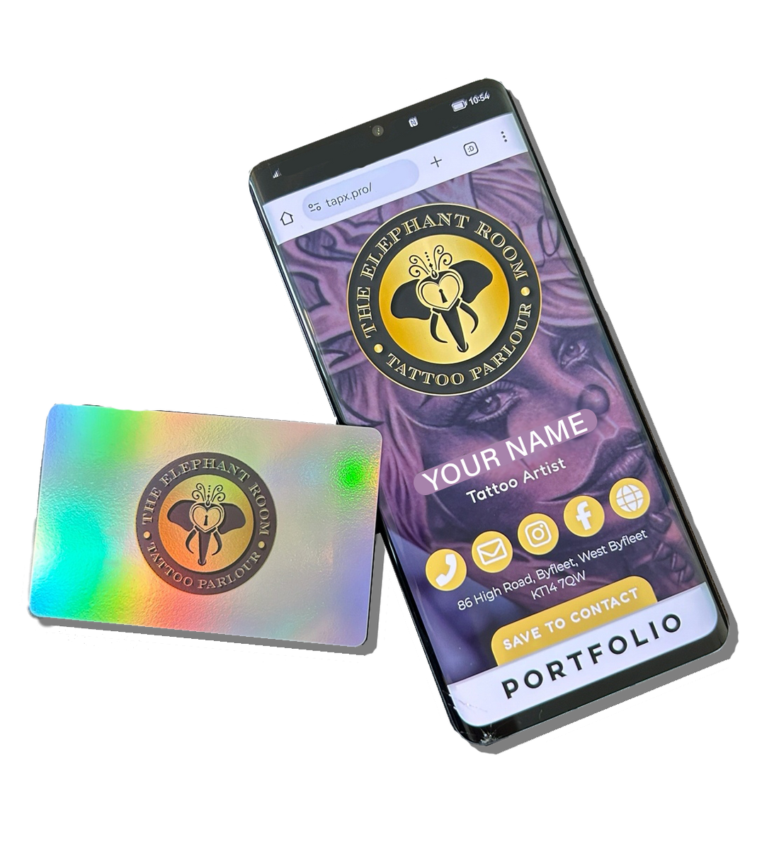 Custom Digital Business Card – TapX