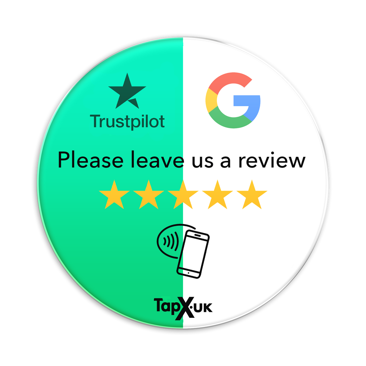 Duo Trustpilot and Google TapX Pro Disc